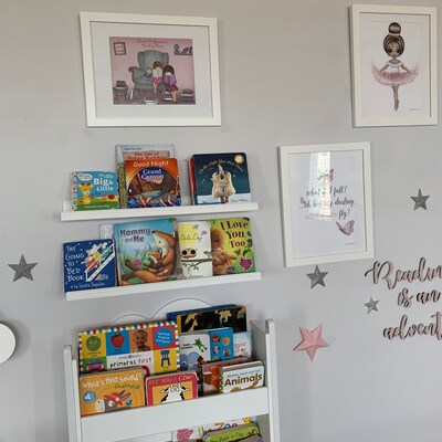 Classroom Posters,kids Room Wall Art,book Lover Wall Art Poster ...