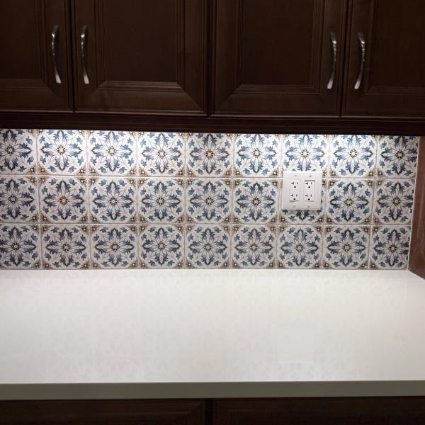 Kitchen Bathroom Backsplash Tile Floor Tile Custom Tile Vintage ...
