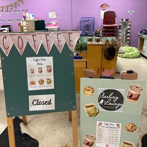 Hot Chocolate/cocoa Stand Dramatic Play Center and Sensory Activities ...