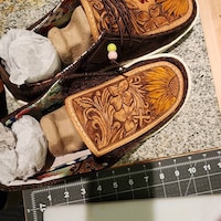 HEY DUDES PATTERN - Toe Top Leather Pattern for Hey Dude Shoes ...