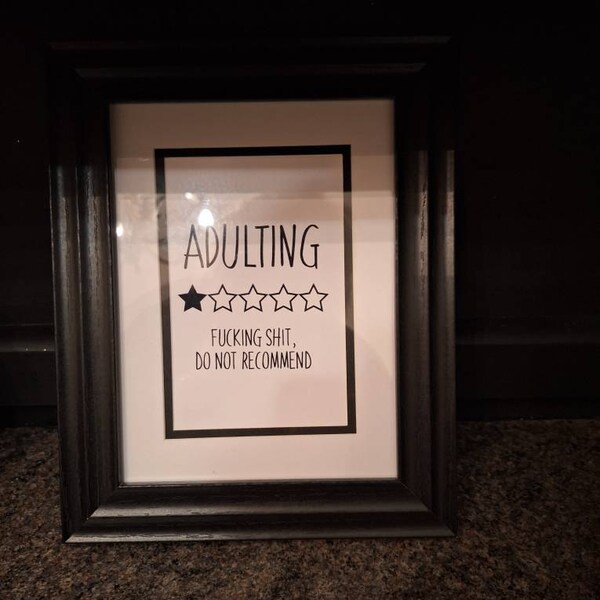 It is What It is - Wall Decor - Funny Home Print - Office Art - Definition Poster - A6, A5, A4 ...