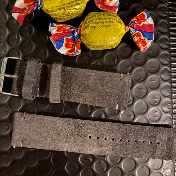 Dark Green Shell Cordovan (rally Strap) - Handmade Leather Watch Strap ...