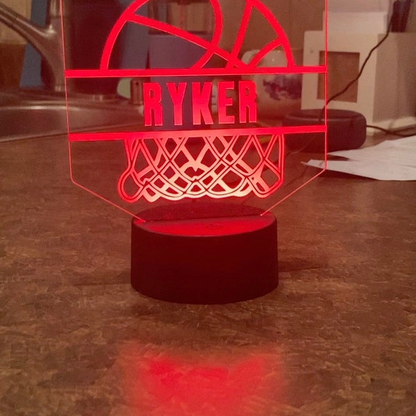 Personalized Swimming Light | Swimming Decor | Swimmer | Swimming Night ...