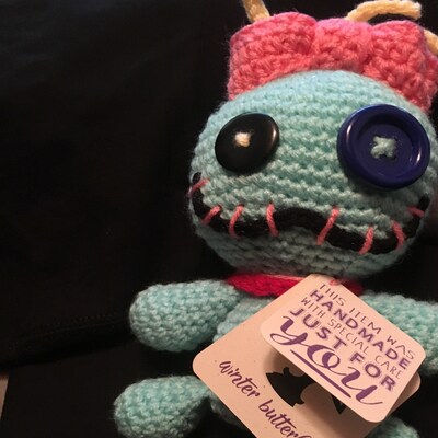 Scrump Doll, Plush Scrump, Crochet Scrump, Lilo and Stitch, Crochet ...