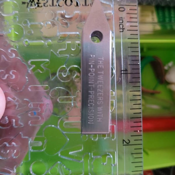 Needlework Tweezers | Ultra Sharp Precision Tweezers for Hand ...