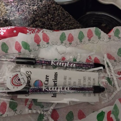 RSVP Ballpoint Glitter Pen - Etsy