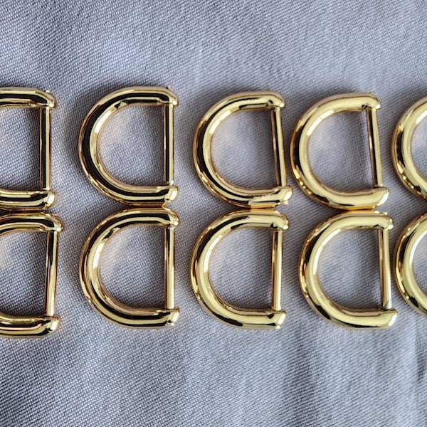 2-4-10pcs Spring Gate Ring Metal O Ring Spring Ring Clasp Push Gate ...