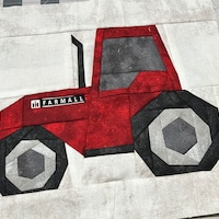 Goat 12 Inch Quilt Block, Foundation Paper Pieced Pattern With 2 ...