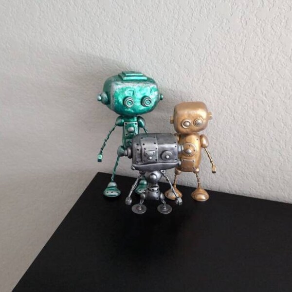 Junkbox the Robot Steampunk Robot Space Robot Rustic Robot Girl/man ...