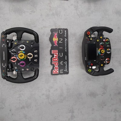 Red Bull Formula One F1 Racing Blue Background Stickers X2 for Car, Van ...