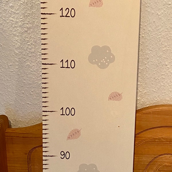 Personalized Measuring Stick Made of Aludibond, Wood for Children ...