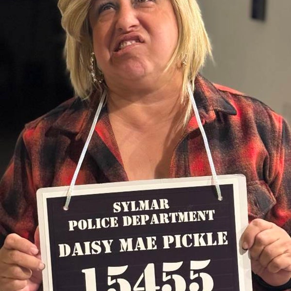 Mugshot Board - Police Slate Sign - Police Party, Cops & Robbers, Spy ...