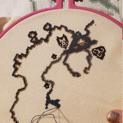 Pipboy Fallout Cross Stitch Pattern // Video Game Cross Stitch - Etsy