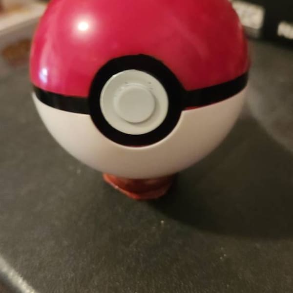 Ring Holder Pokeball Lightup LED Box Prop Gift Poke Ball Loveball Love ...
