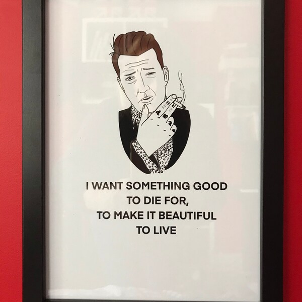 Blur Coffee & TV Britpop Music Art Print. Art for the Home. Home Decor ...