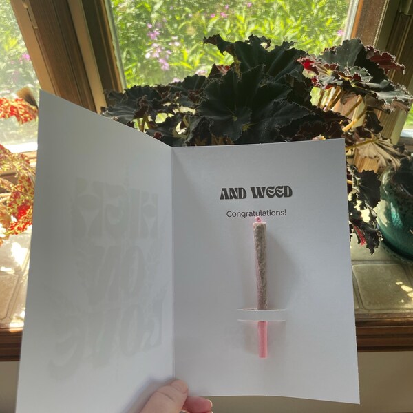 Funny 420 Birthday Gift for Stoner Birthday Card Funny 420 Bday Gift ...