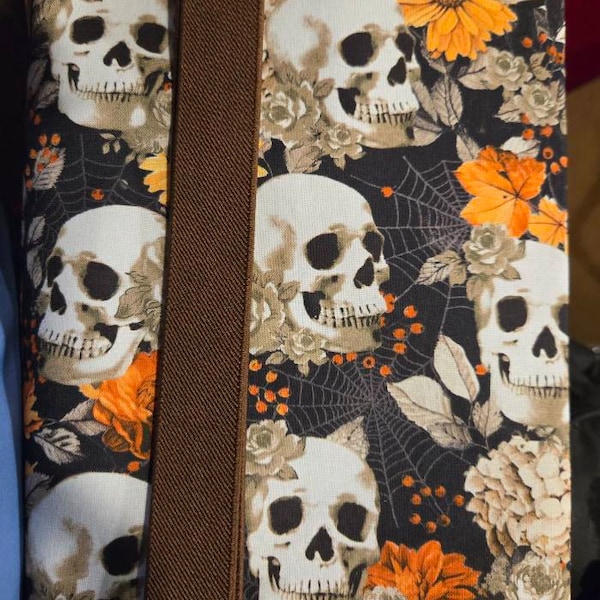 Reversible Book Cover Adjustable Bible Pouch Reusable Fabric Dust ...