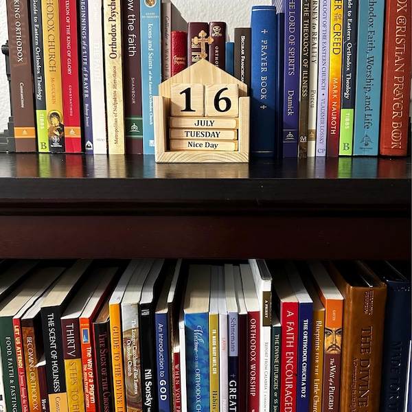 Orthodox Church Wooden Block Building Set. Handmade Educational Toy ...