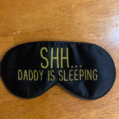 Gift for New Dad Sleep Mask for Daddy Baby Shower Gift Dad Eye Mask ...