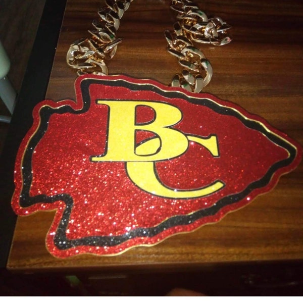 Custom Basketball Turnover Chain Logo Miami Cuban Link Swag Bling ...