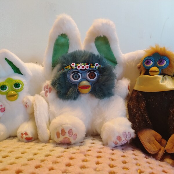 Long Furby Custom Stuffed Animal Cursed Art Dolls Weird Funny Gifts ...