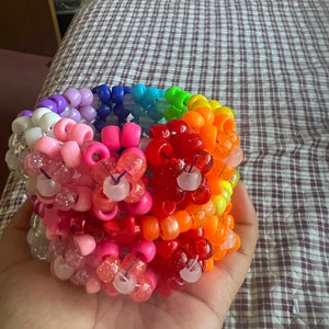 Mario Kart Inspired Huge CUSTOM 3D Rotating Kandi Cuff Bracelets With ...