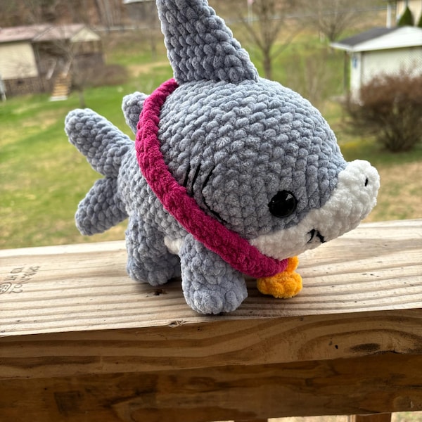 Shark Puppy Amigurumi Crochet Pattern - Etsy