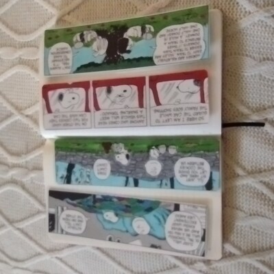 Charlie Brown Peanuts Comic Strip Bookmarks - Etsy
