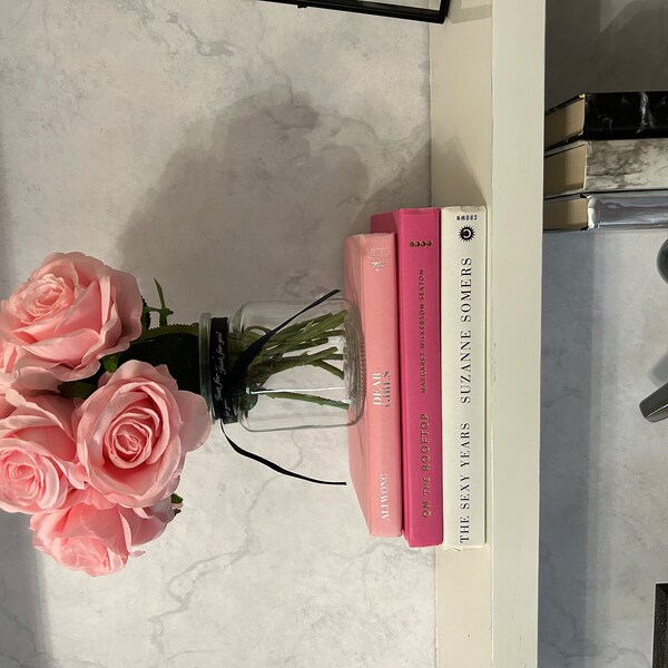 Sage Green Decor Books Decorative Book Stack Built in Bookcase Decor ...