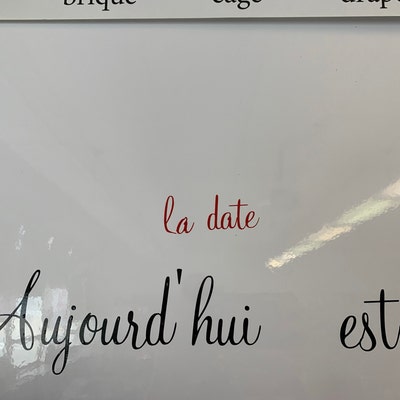 Days of the Week, French Days of the Week, French Vinyl, French ...