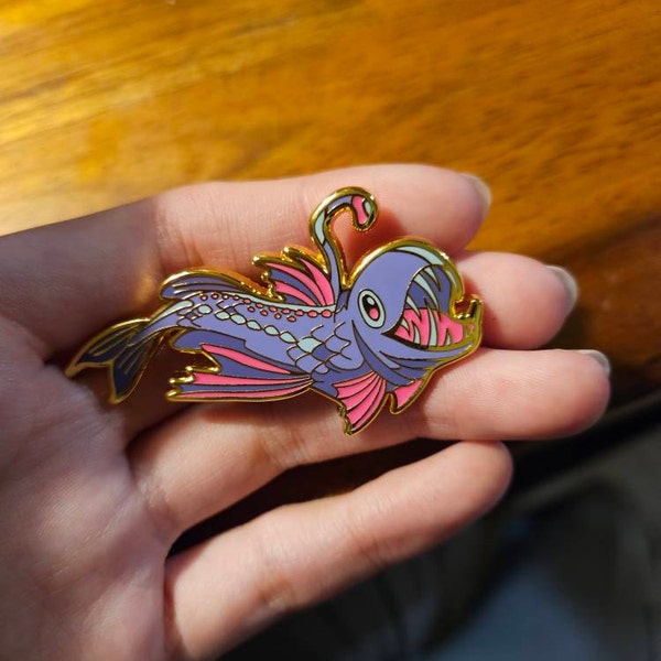 Deep Sea Creature Enamel Pins - 20 Designs! GLOWS IN DARK! - Etsy