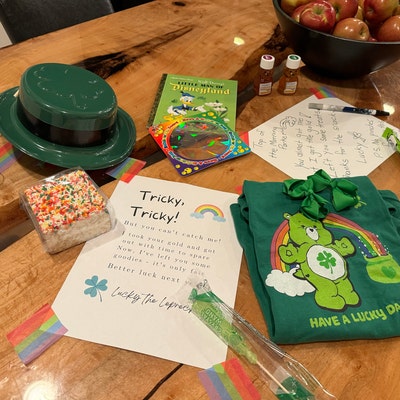 Leprechaun Letter for Kids Printable, Leprechaun Trap, Saint Patrick's ...