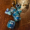 Midnight Koi Fish Dnd Dice Set for Dungeons and Dragons D20 TTRPG ...