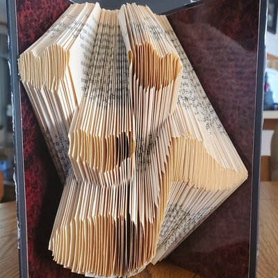 Read Book Folding Pattern and Beginners Tutorial. Folded Book Art ...