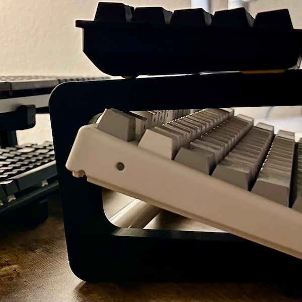 Double Shelf Keyboard Display - Etsy