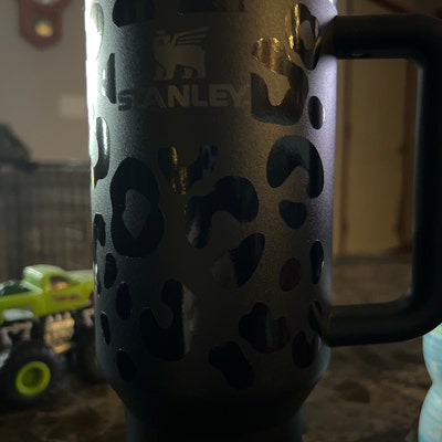 30oz. Stanley Vinyl Decal Cheetah Print Wrap Cow Print Stanley Wrap Cup ...
