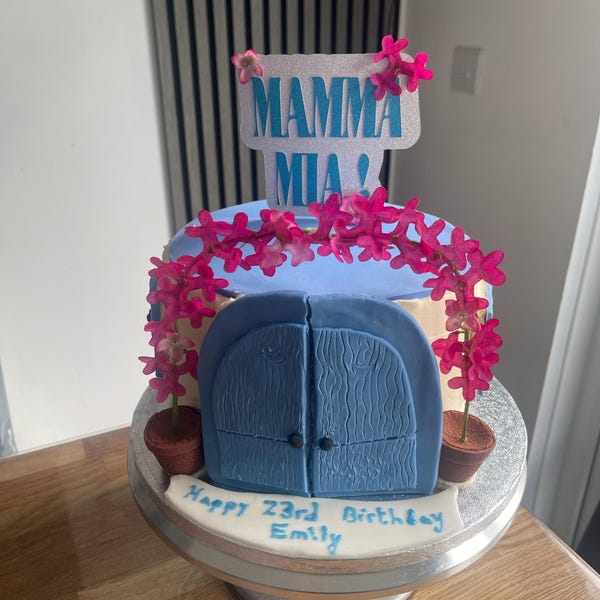 Mamma Mia Cake Topper | Custom Cake Topper | Birthday Cake Topper ...