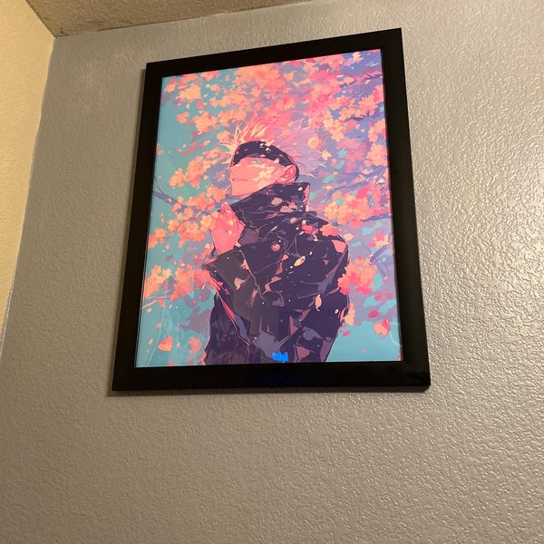 Tanjiro Kamado Anime Print | Demon Slayer Poster | Kawaii Wall Decor ...