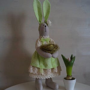Sewing Pattern Bunny Toy Rabbit Hare Tilda Carcass Muster Hase Tilde ...