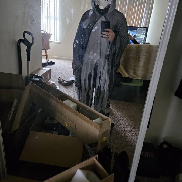 Creepy Articulated Alien Cat | 3D Printed | Sphinx With Stand ...