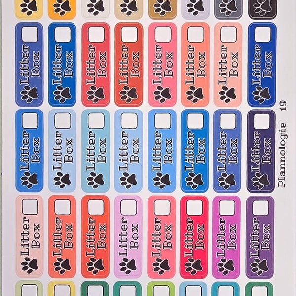 Grocery Checklist Stickers, Grocery List Shopping Planner Stickers ...