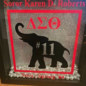 Personalized AKA Shadow Box - Etsy