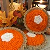 Decorative Cutie Pie Coaster Crochet Pattern | Pumpkin Pie Coaster ...
