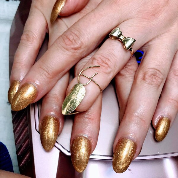 Brass Nail Ring for Woman, Nail Ring Claw, Lace Jewelry, Nail Jewelry ...