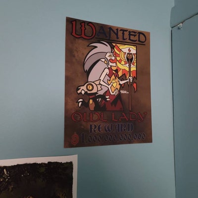 Eda's Wanted Poster Print - Etsy