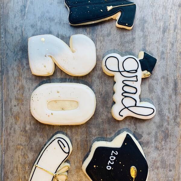 Grad Cookie Cutter, Hand Lettered Cookie Cutter, Teacher Cookie Cutter ...