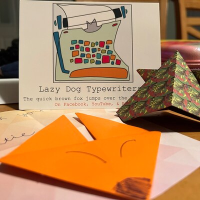 Vintage Typing Paper 50 Sheets of Typewriter Paper Typing Stationery - Etsy