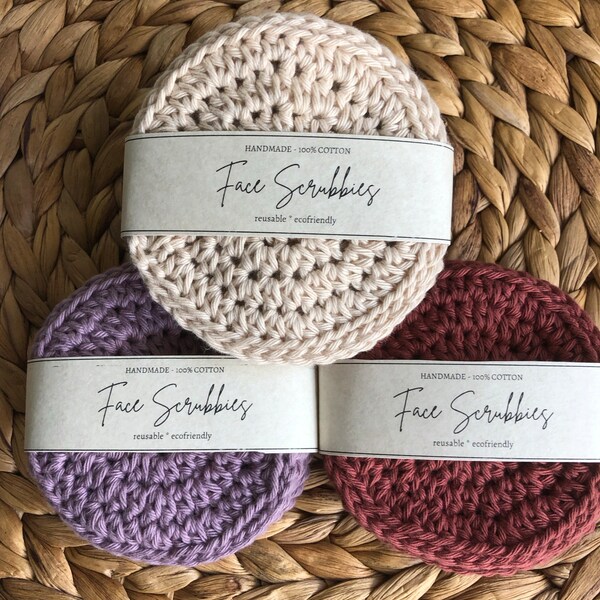 Printable Soap Saver Bag Labels: Crochet Pouch Wrappers (digital ...