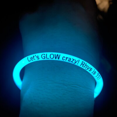 50 X Personalized 8 Glow Bracelets Necklaces Light - Etsy