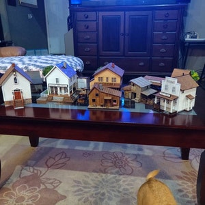 Little House on the Prairie Miniature Oleson's Mercantile, Walnut Grove ...